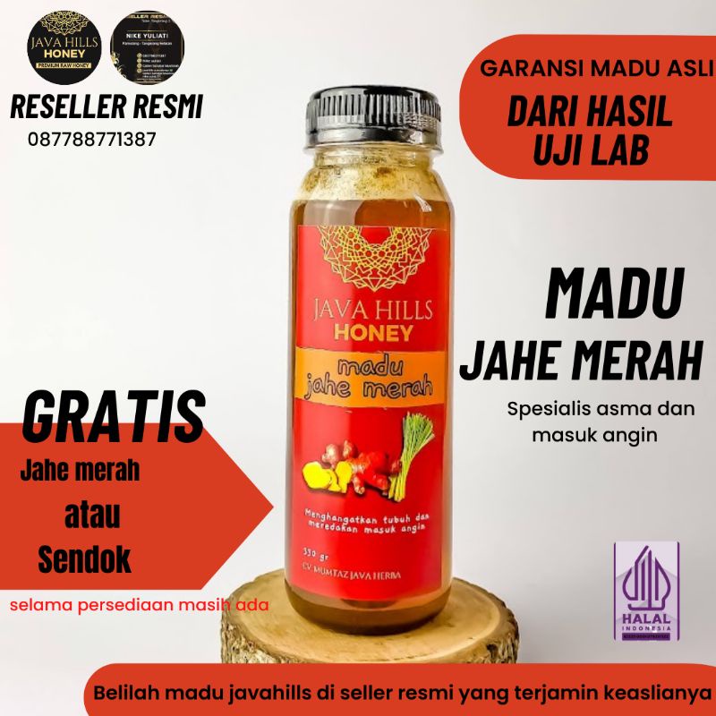 Jual JAVAHILLS HONEY MUMTAZ JAVA HERBA MADU JAHE MERAH HERBAL PILIHAN ...