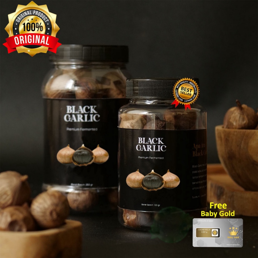 Jual [ORI] Black Garlic/Bawang Hitam Tunggal 1KG / Free Emas Mini / SUPERFOOD HERBAL BERMACAM ...