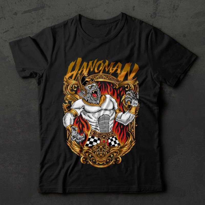 Jual Kaos Baju wayang Hanoman // T-shrit Wayang Hanoman | Shopee Indonesia