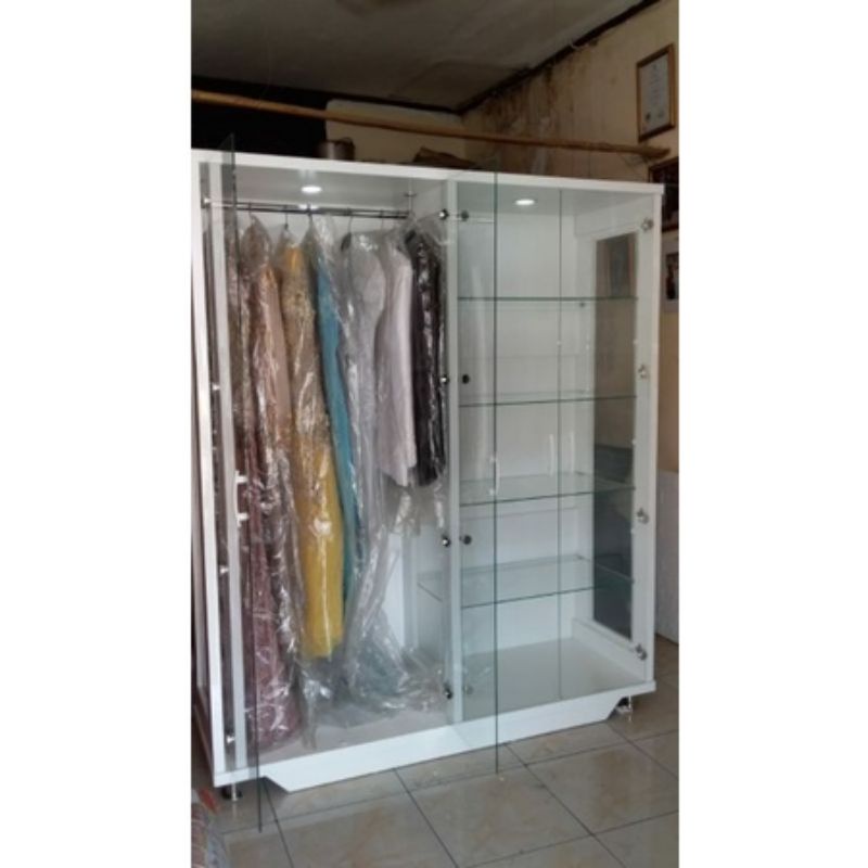 Jual LEMARI HIAS KACA / LEMARI PAJANGAN KACA / lemari kaca hias ...