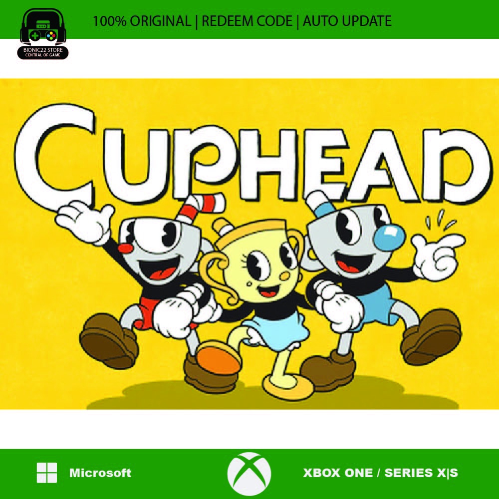 Jual Cuphead Xbox One Series X|S Original Redeem Code Game | Shopee ...