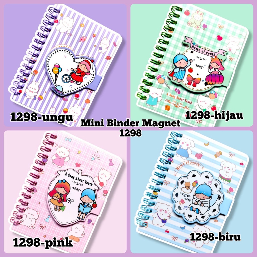 Jual HS- MINI BINDER BOOK | NOTEBOOK | BINDER NOTEBOOK LUCU | CARTOON ... Jual HS- MINI BINDER BOOK | NOTEBOOK | BINDER NOTEBOOK LUCU | CARTOON ...