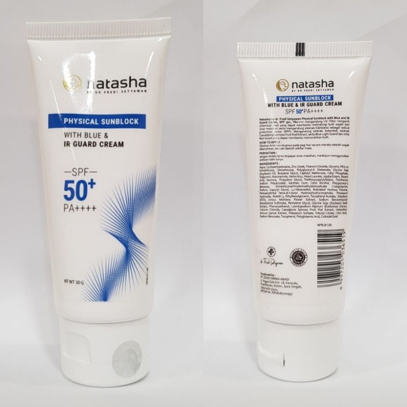 Jual NATASHA PHYSICAL SUNBLOCK EDELWEISS SPF 50+/TIRAI/SUNBLOCK/TIRAI ...