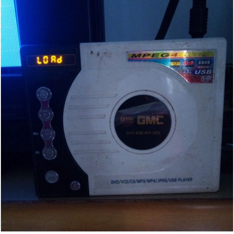 Jual dvd player gmc rusak error tidak normal nyala minus second bekas ...