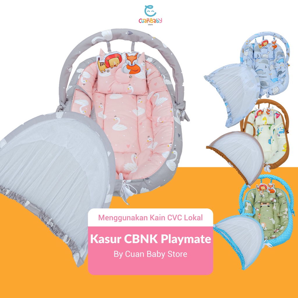 Jual Kasur Bayi Playmate Motif SWAN PRINCESS PINK MIX SWAN PRINCESS ...