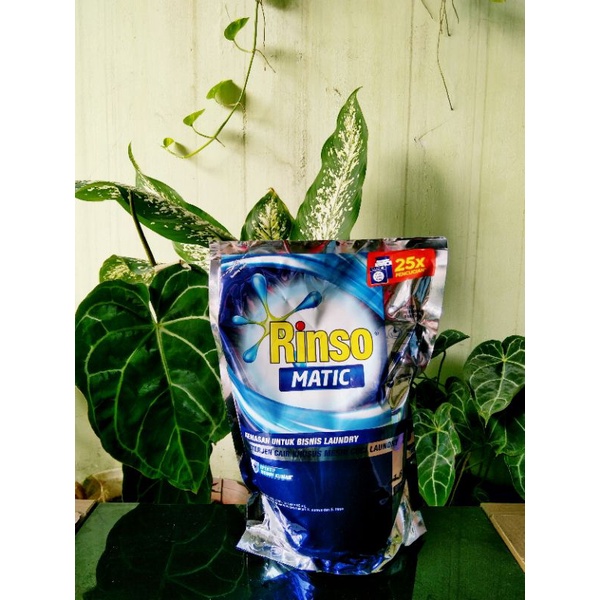 Jual Rinso Matic Profesional Deterjen Laudry Kiloan Cair 1,65 Liter ...