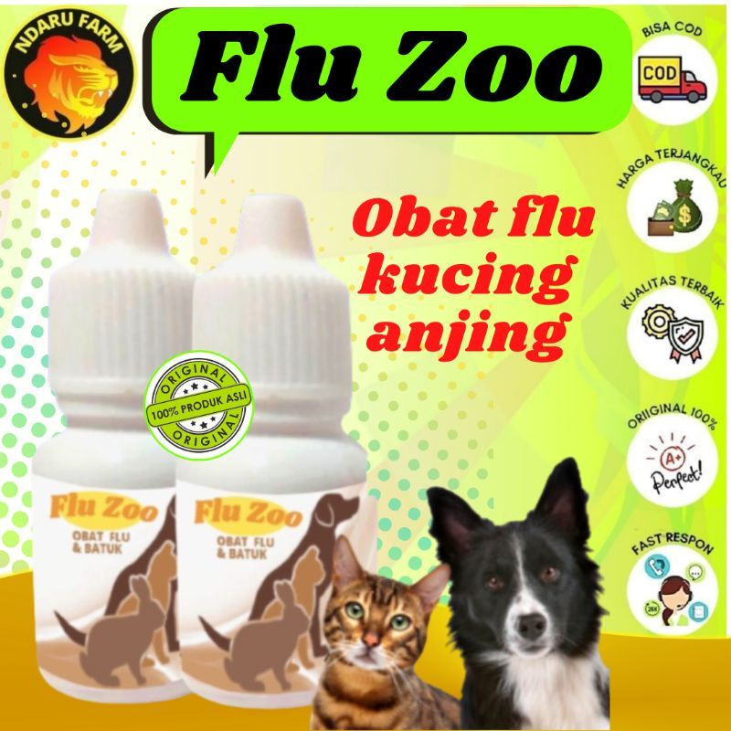 Jual FLU ZOO obat flu Kucing pilek dan infeksi pernafasan kucing ...