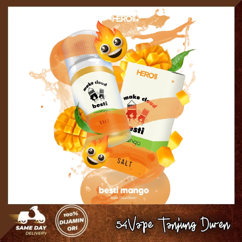 Jual BESTI MANGO SALT NIC 30ML | Shopee Indonesia