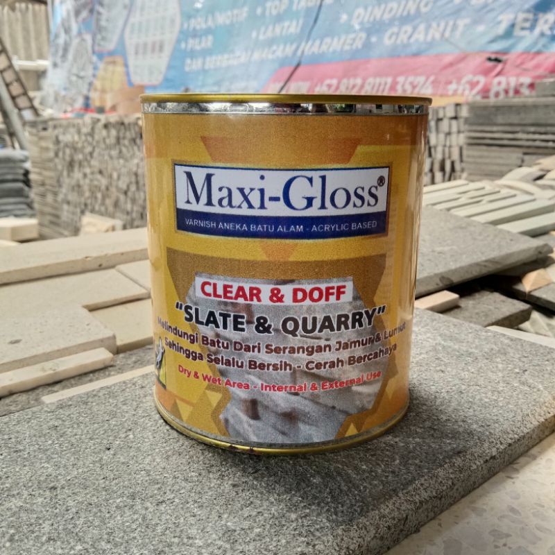 Jual Coating Batu Alam / Maxi-Gloss Doff || Batu Alam Nusantara ...