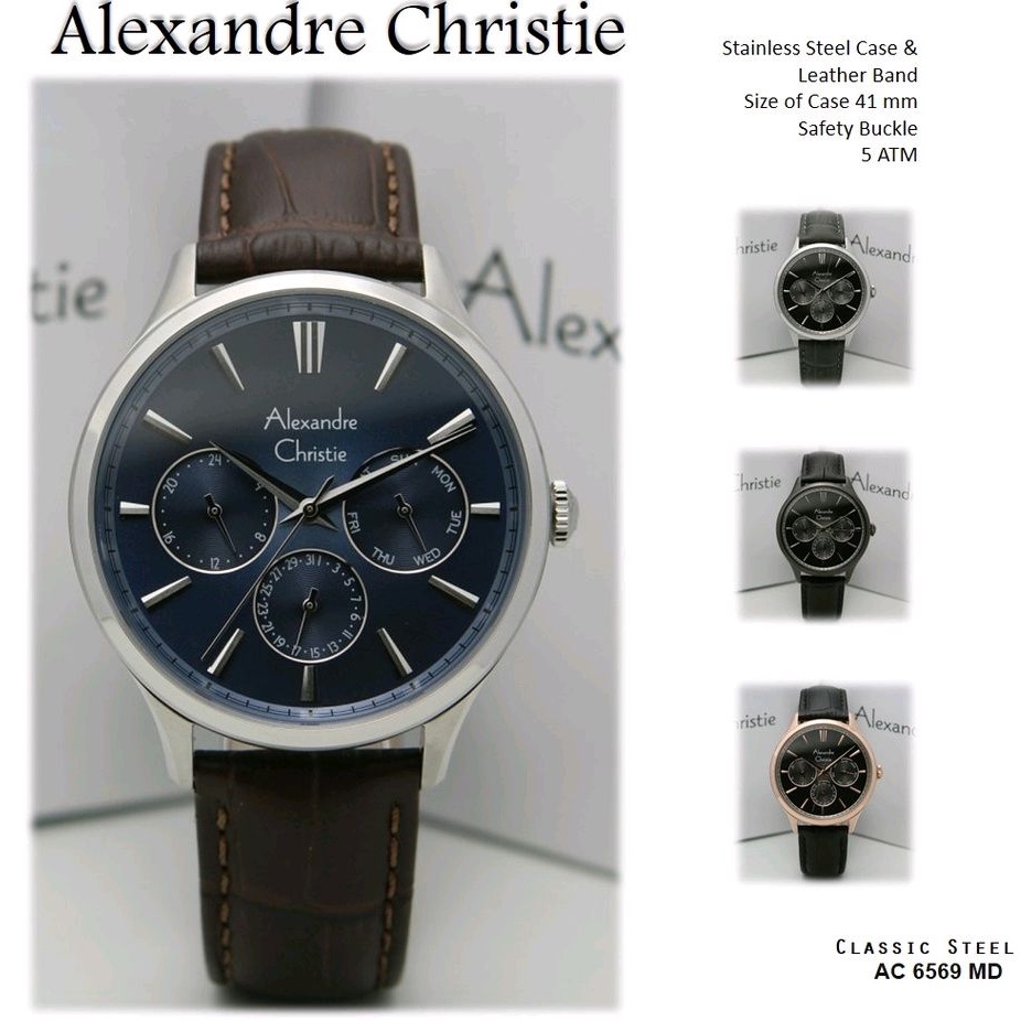 Jual JAM TANGAN ALEXANDER CHRISTIE PRIA AC 6569 ALEXANDRE CRISTIE ...