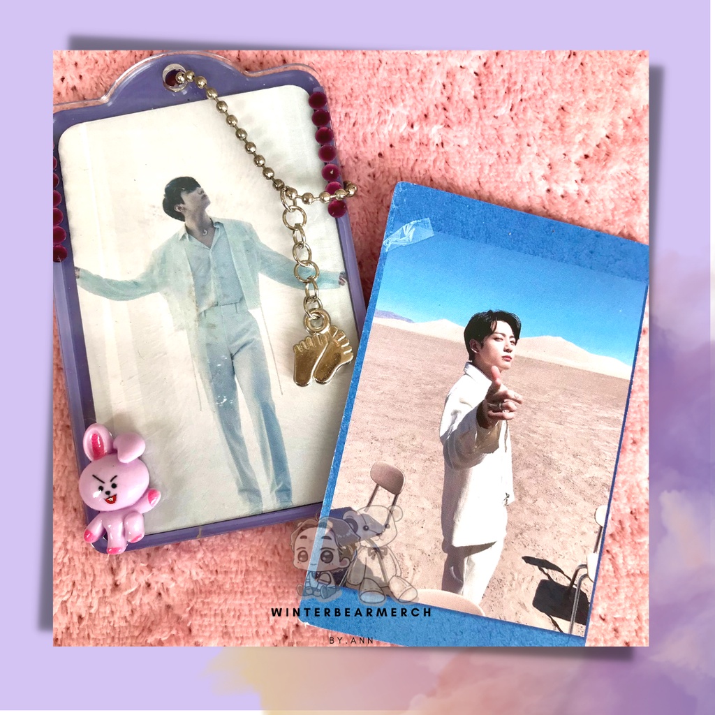 Jual BTS BT21 Photocard Holder/ ID Card/ PC Holder/ Card Holder/ ID Holder Resin Art By.ann ...