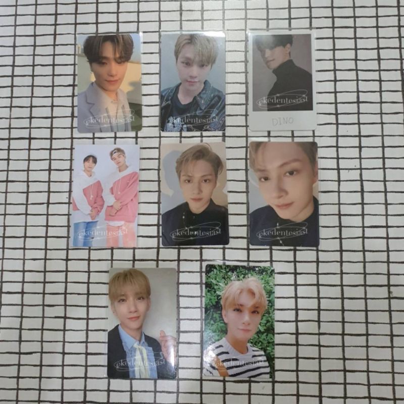 Jual SEVENTEEN SVT JOSHUA JUN DINO AN ODE ATTACA PHOTOCARD ALBUM TC ...
