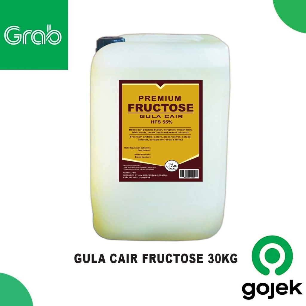 Jual Gula Cair FRUCTOSE - Gula Cair SINGKONG | Kemasan 30 KG | | Shopee ...