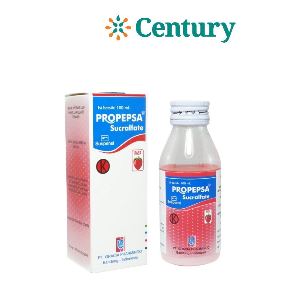 Jual PROPEPSA SYRUP 100ML / SUCRALFATE / TUKAK LAMBUNG | Shopee Indonesia