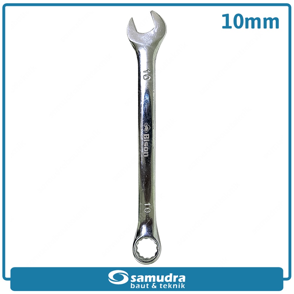 Jual BISON Kunci Ring Pas 10 mm Combination Wrench Ringpas Buka Baut ...