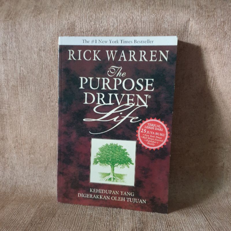 Jual Buku The Purpose Driven Life - Rick Warren - Buku Baru Original ...