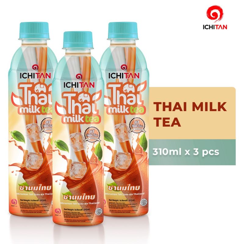 Jual Ichitan Thai Milk Tea 310ml | 3 pcs | Shopee Indonesia
