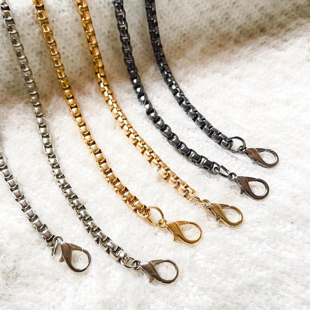Jual Rantai Ulir Panjang 110 cm / Rantai Tas / Tali Rantai Tas Besi ...