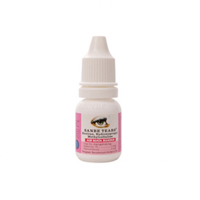 Jual SANBE TEARS EYE DROPS 8 ML / TETES MATA GATAL IRITASI POLUSI DEBU ...