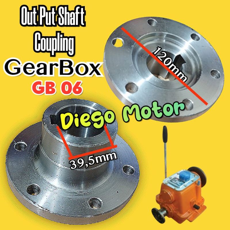Jual 06 Output Shaft Coupling Kopling Bawah Gearbox Girboks Kapal ...