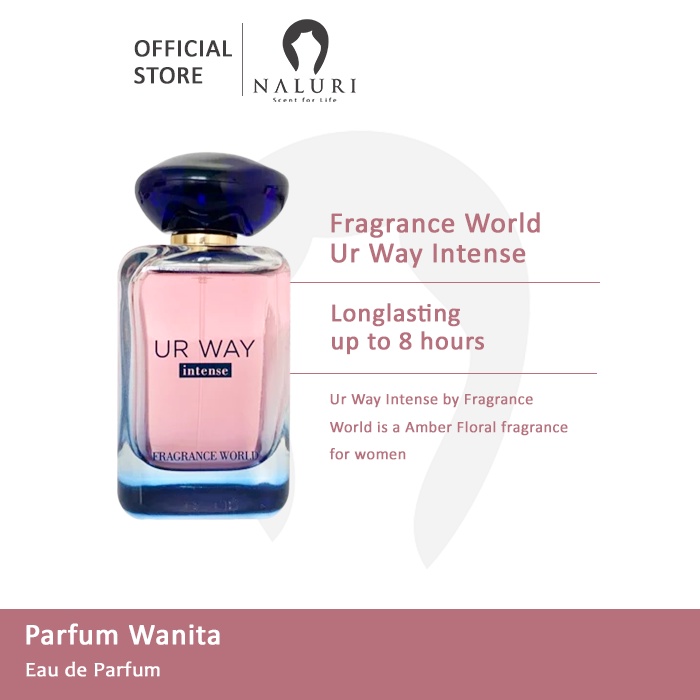 Jual Parfum Original Fragrance World UR Way Intense EDP 100ml | Shopee ...