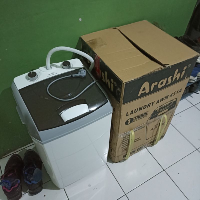 Jual Mesin Cuci Portable Arashi 4,5 Kg | Shopee Indonesia