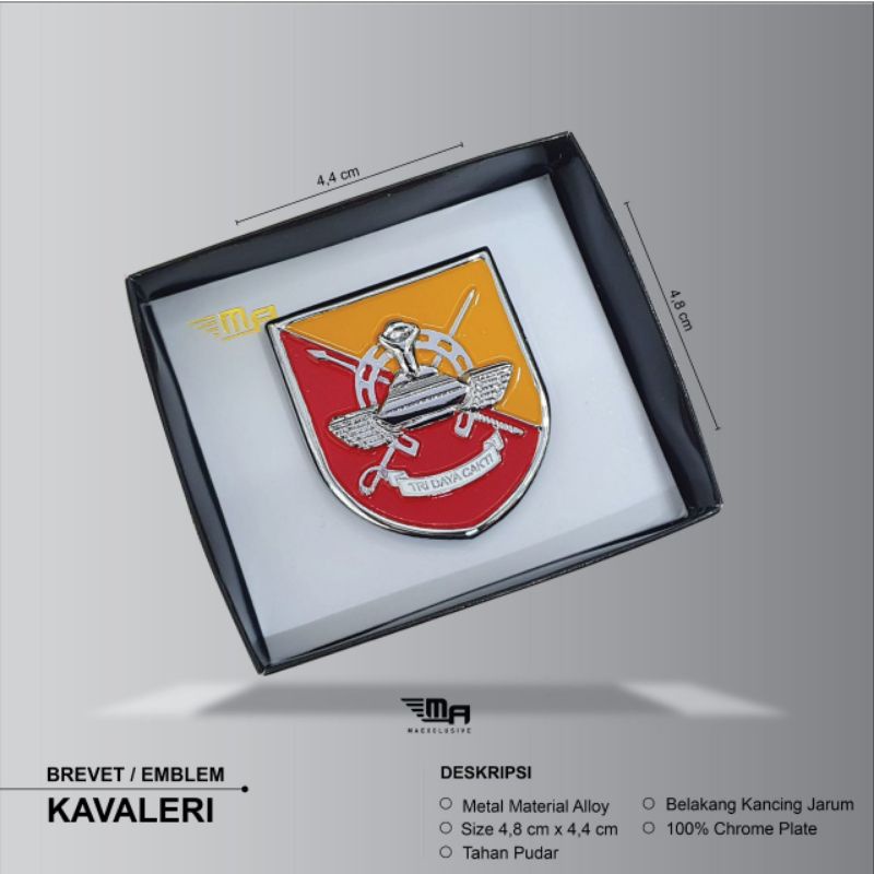 Jual BREVET BARET KAVALERI WING PIN BRIVET EMBLEM | Shopee Indonesia