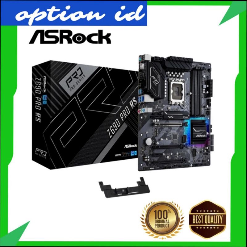 Jual Motherboard ASRock Z690 PRO RS | INTEL LGA1700 DDR4 ATX | Shopee ...