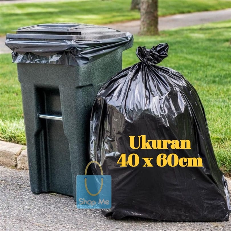 Jual Kantong HD Sampah 40x60cm / Plastik HD Sampah Hitam / Trash Bag | Shopee Indonesia