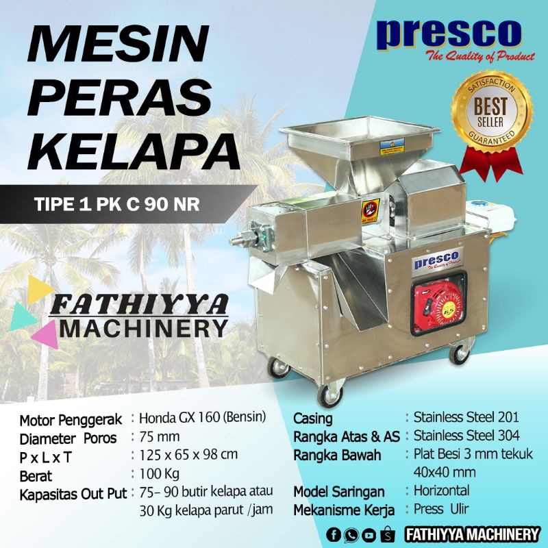 Jual Mesin Pemeras Santan 1 PK Khusus Pengiriman Papua | Shopee Indonesia