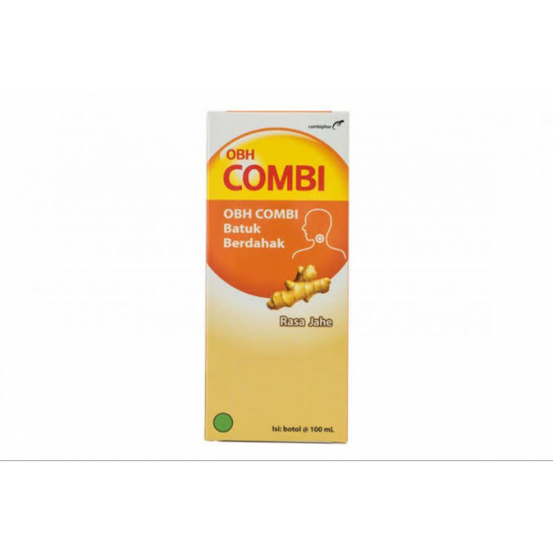 Jual OBH Combi Batuk berdahak 100 ml | Obat batuk rasa menthol dan jahe ...