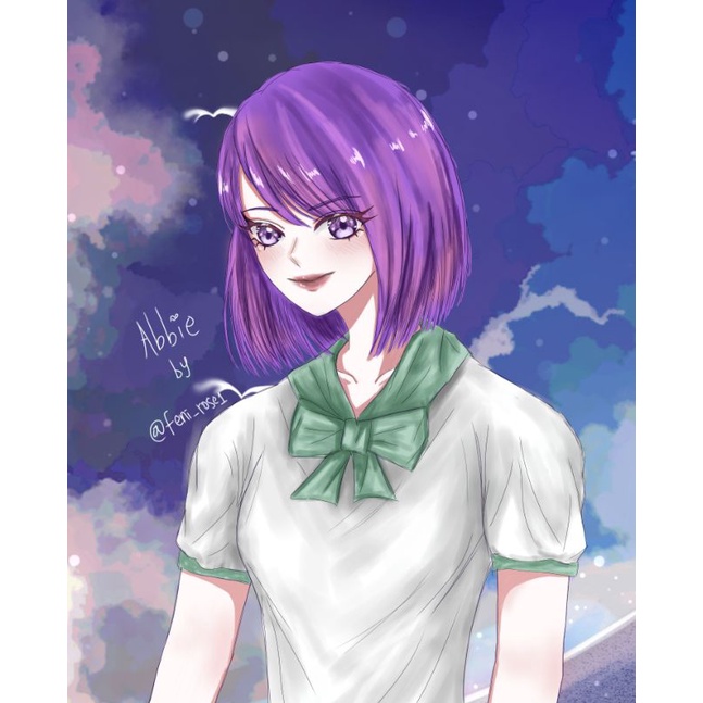 Jual OPEN COMMISSION ART ANIME SEMI REALISTIC STYLE DIGITAL ART JASA ...