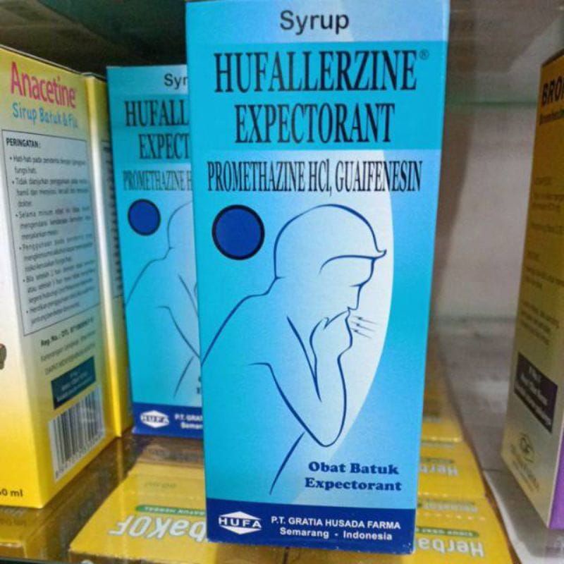 Jual Hufallerzine Expectorant Syrup 60ml | Shopee Indonesia