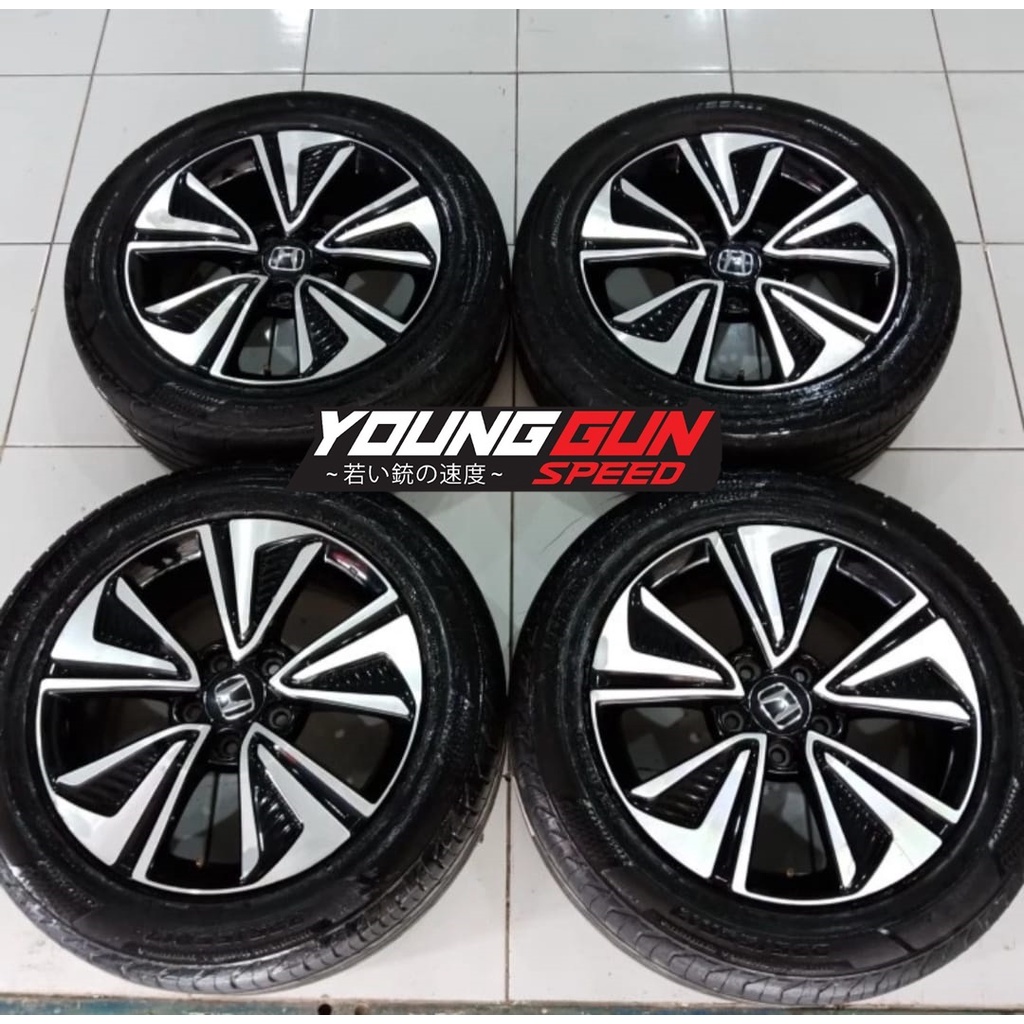 Jual Velg CIVIC TURBO R17 Copotan OEM Ring 17 Lebar 7 Pcd 5x114,3 Velg ...