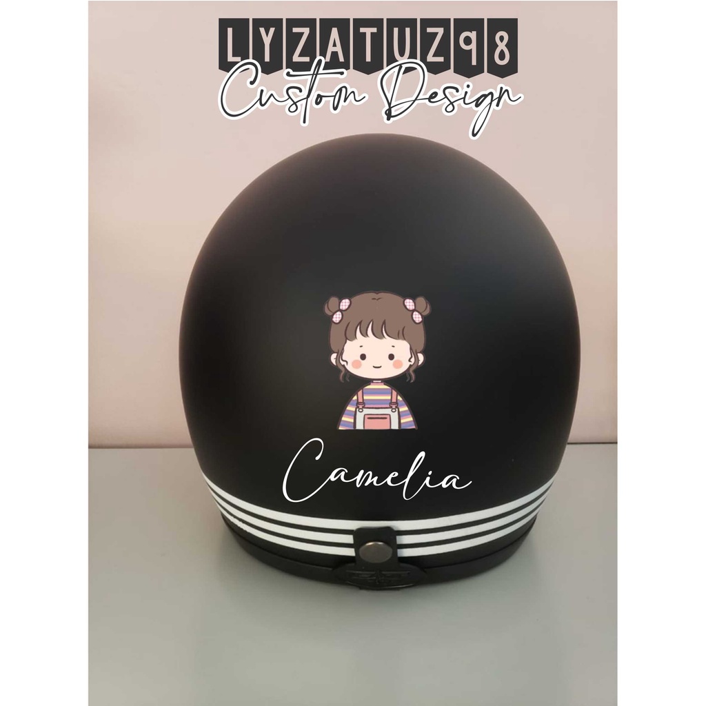 Jual STIKER/STICKER HELM MOTIF KARTUN CUTE | Shopee Indonesia