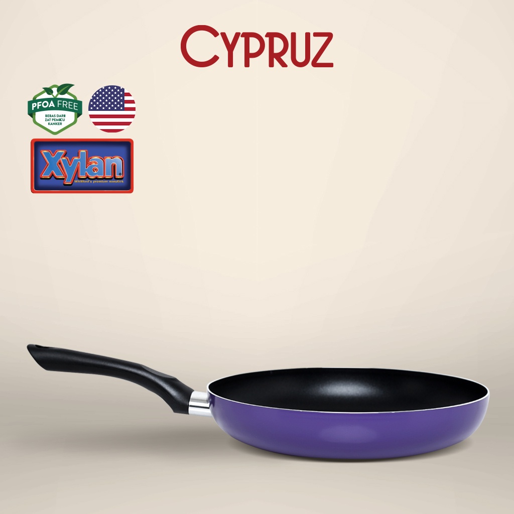 Jual Frying pan 26cm Ungu Penggorengan Teflon Induksi Listrik Gas ...