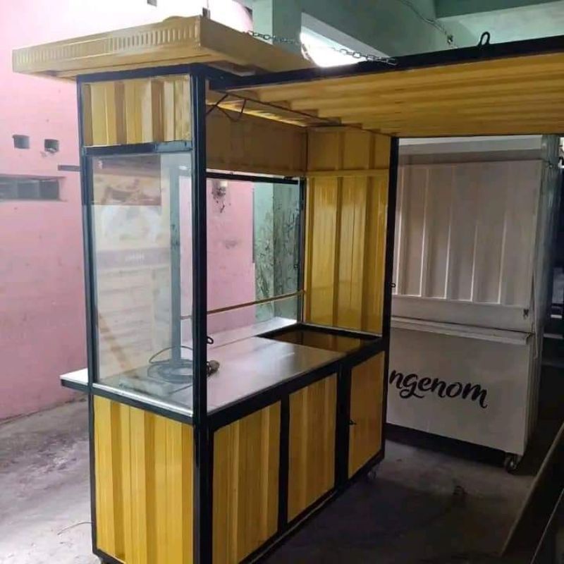 Jual gerobak jualan booth container | Shopee Indonesia