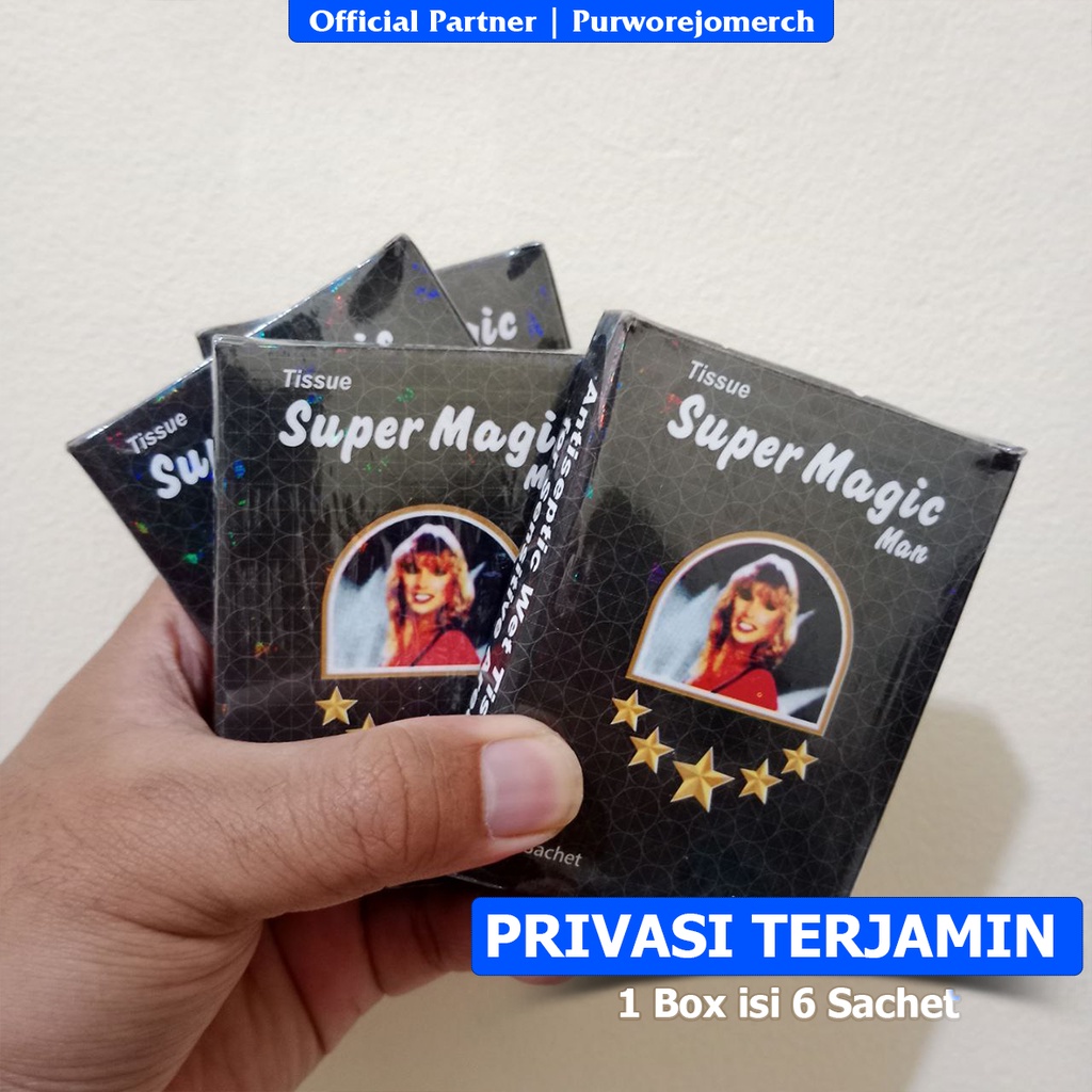 Jual Tissue Magic Power Original Edisi Tissue Super Magic Man 1 Box isi ...