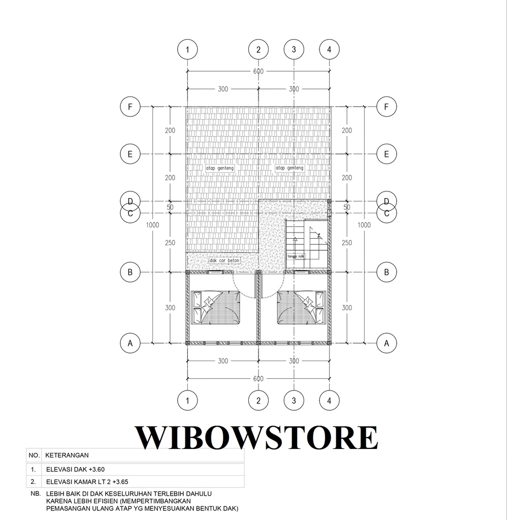 Jual Gambar Denah Desain Interior Desain Arsitek Site Layout Denah ...