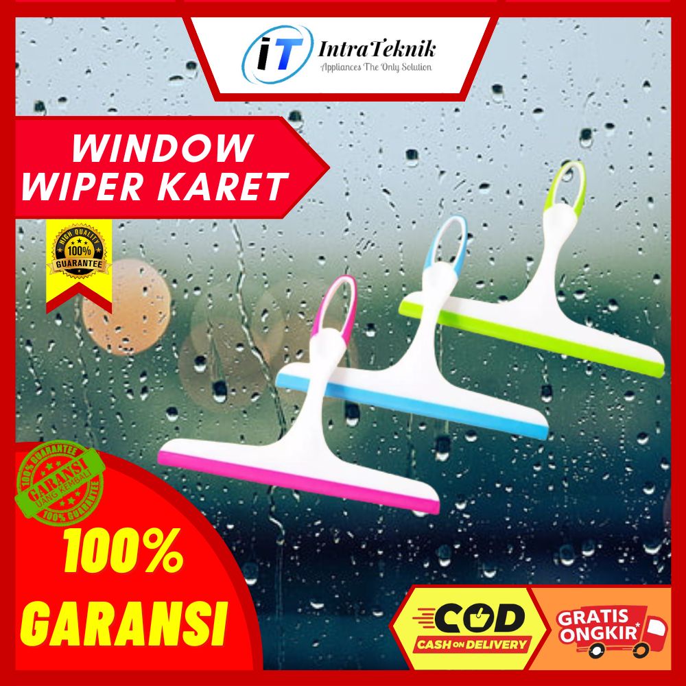 Jual Wiper Alat Lap Pembersih Kaca Jendela Cermin Rumah Mobil Lantai ...