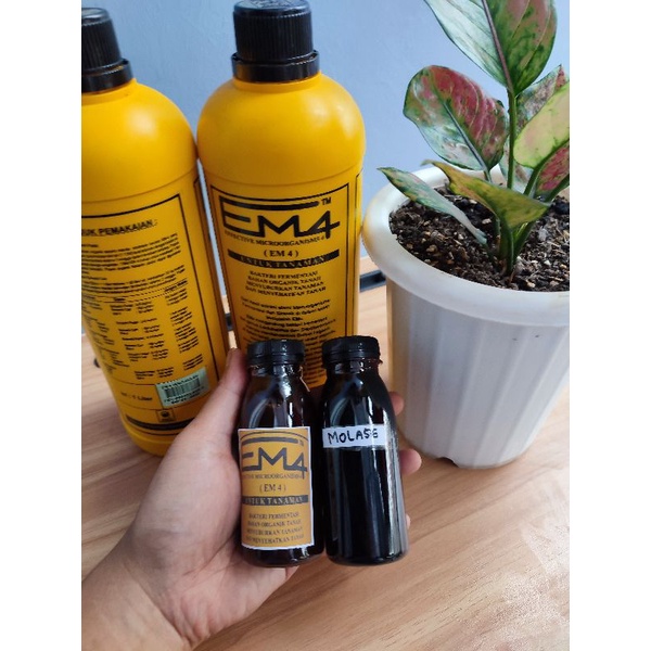 Jual PAKET EM4 PERTANIAN EKONOMIS PENYUBUR TANAH EM4+MOLASE 100 GRAM ...