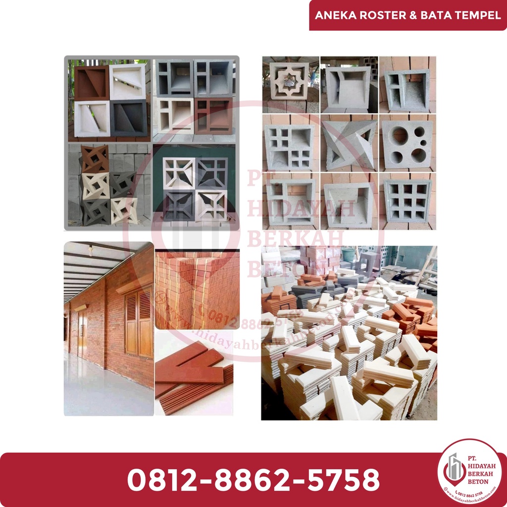 Jual [MINIMAL ORDER 200 PCS] ROSTER LOSTER ROSTER BETON LUBANG ANGIN ...
