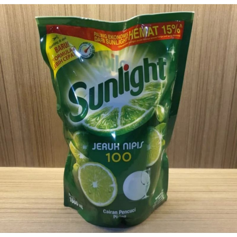 Jual SUNLIGHT 1500 ML/SUNLIGHT JERUK NIPIS 1500 ML/SABUN CUCI PIRING ...