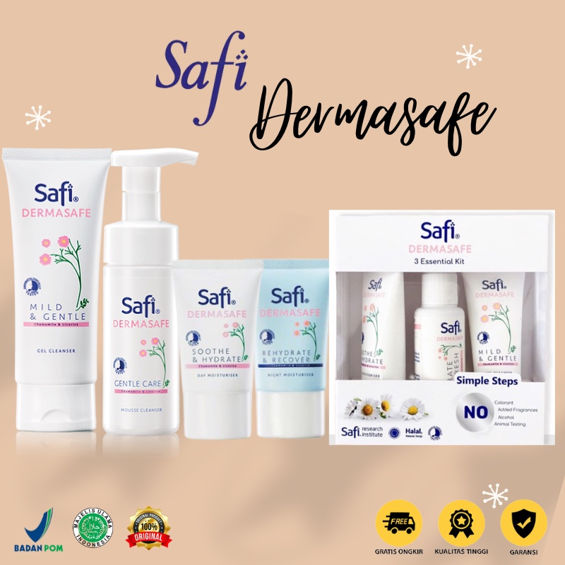 Jual KAMIA -Safi Dermasafe Series - Day Night Moisturizer Gel Mousse ...