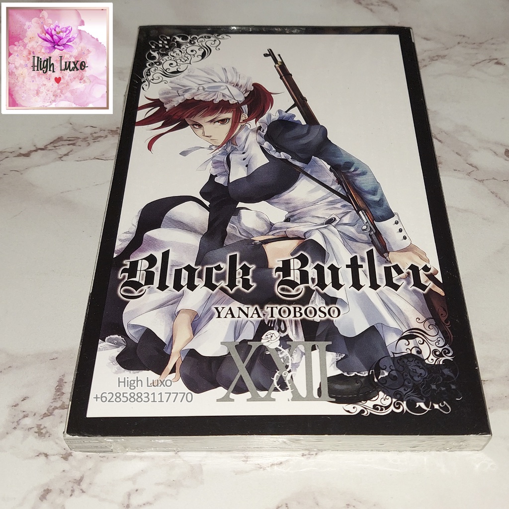 Jual Buku Komik Black Butler Vol XXII 22 English Comic Book Manga Seri ...