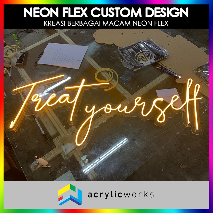 Jual Variasi Neon Flex Berbagai Ukuran Custom Design Ukuran Kecil ...