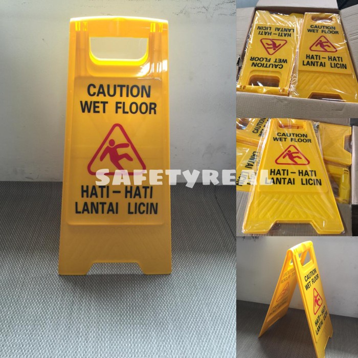Jual Murah Warning Sign Floor,Papan peringatan awas licin kuning 1dus ... Jual Murah Warning Sign Floor,Papan peringatan awas licin kuning 1dus ...