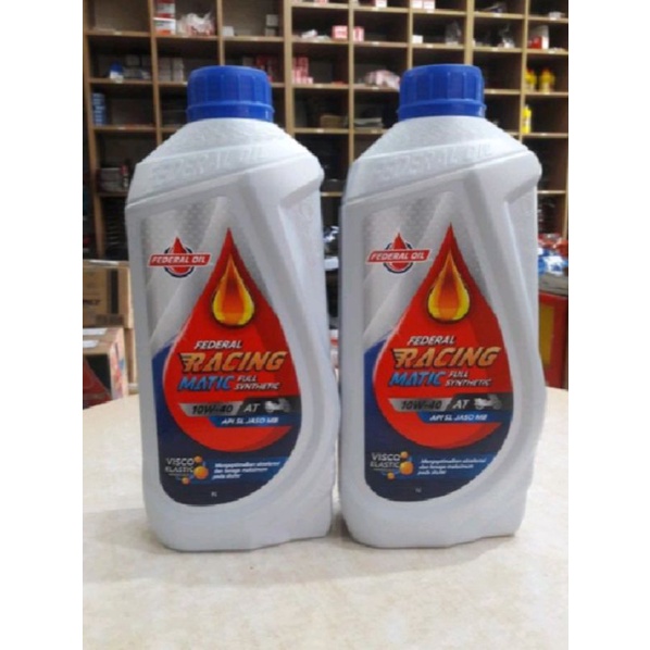 Jual Oli federal matic racing 10w40 AT 1000 ml | Shopee Indonesia
