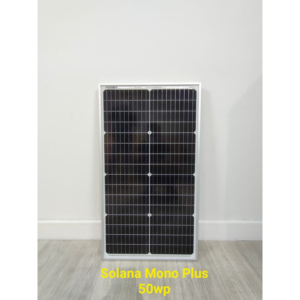Jual Solar Panel Solana Monocrystaline Panel Surya 50 WP Excellent ...