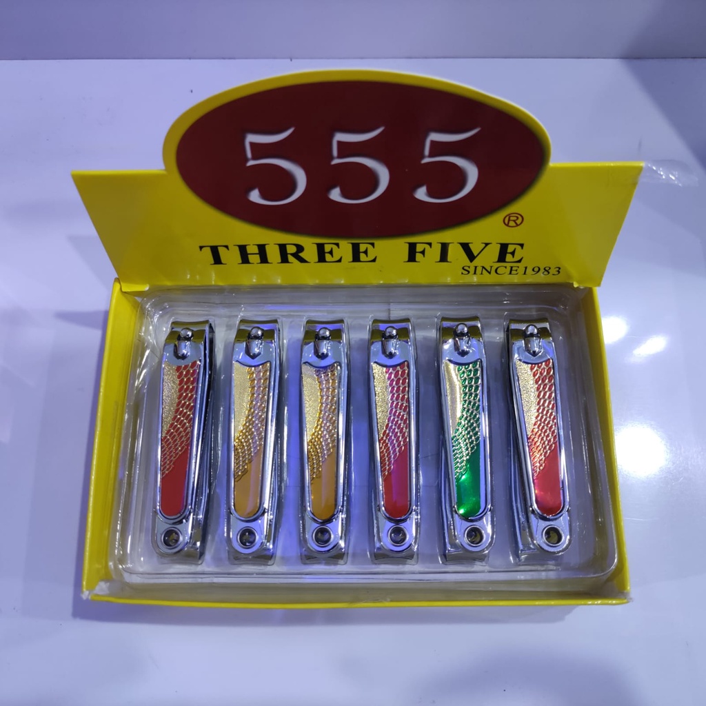 Jual Gunting Kuku / Nail Clipper 555 (Three Five) - No. 0817 E-8 Besar ...